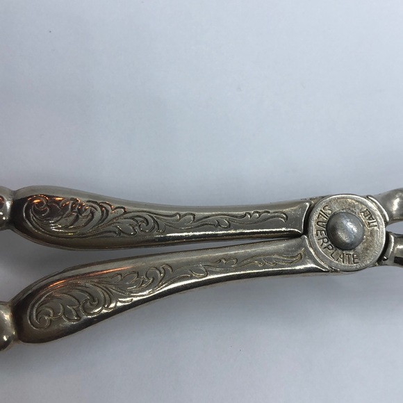 Vintage | Dining | Vtg Fancy Spatula Tongs Silverplated Italy | Poshmark
